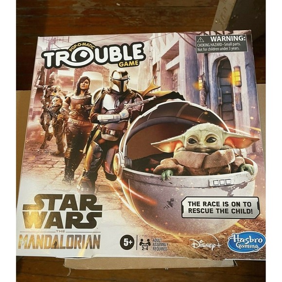 Hasbro | Toys | Star Wars Mandalorian Trouble Game Disney Hasbro Gaming ...